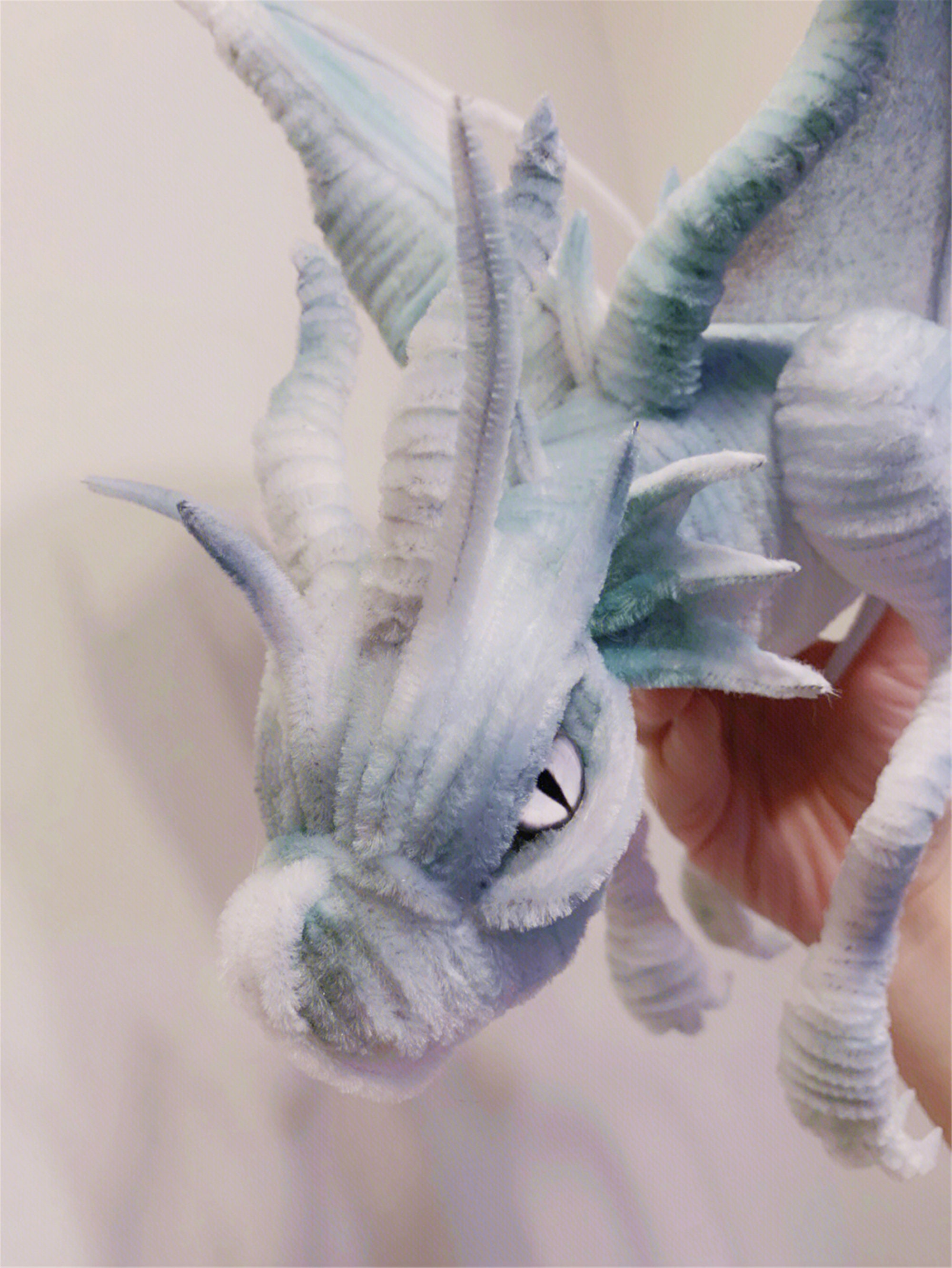 Blue Dragon Angel Dragon Dolls Toys,custom White Dragon Plush Toy ...