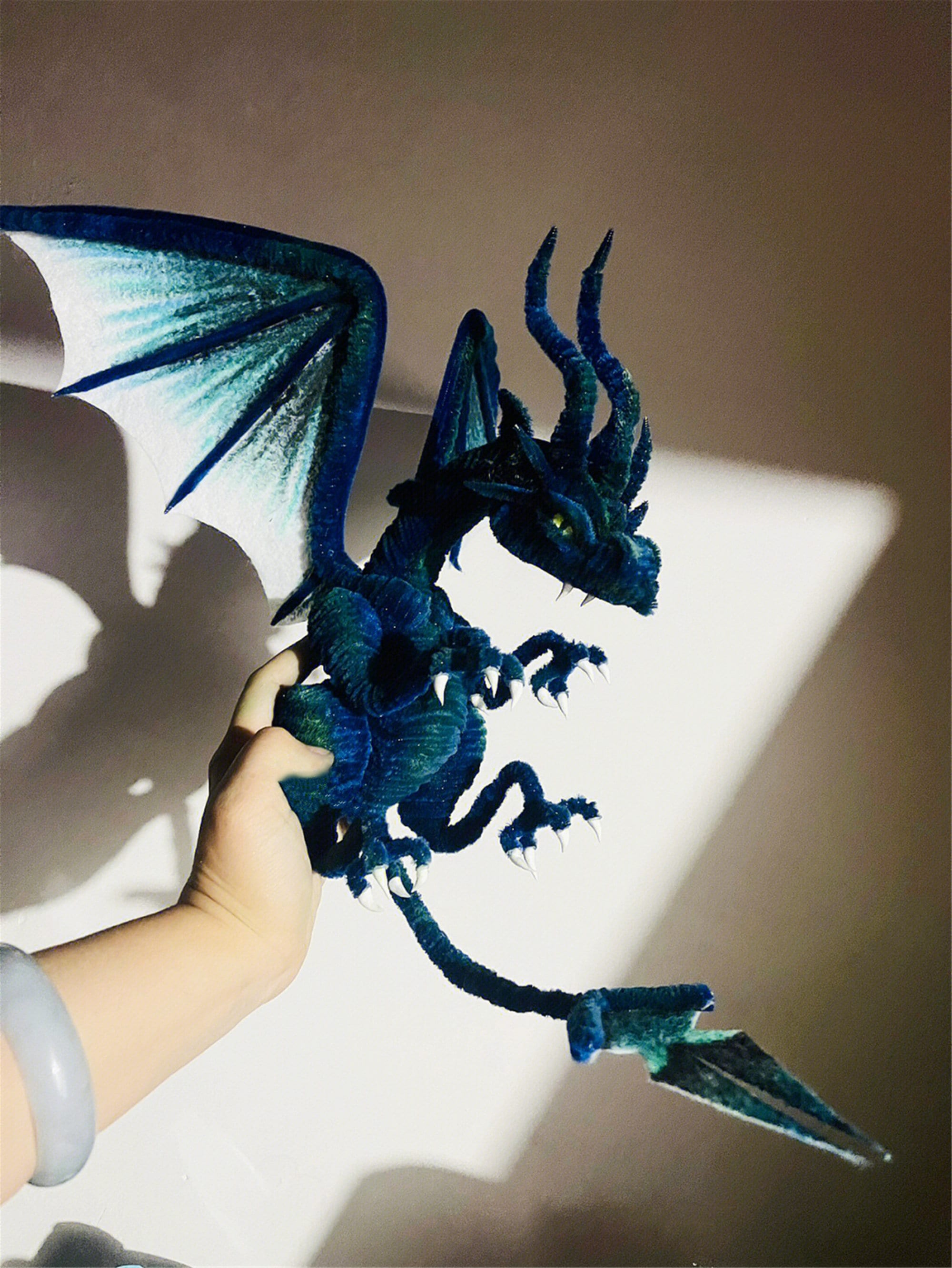 Atlantis Blue Dragon Dolls,custom Plush Dragon Toys,personalized ...