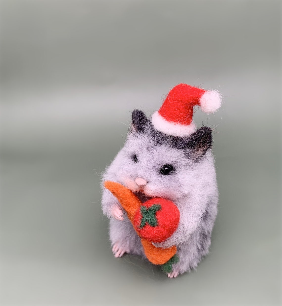Hamster Plush Doll,felt Mice,realistic Fantasy Creature Doll Ornament ...