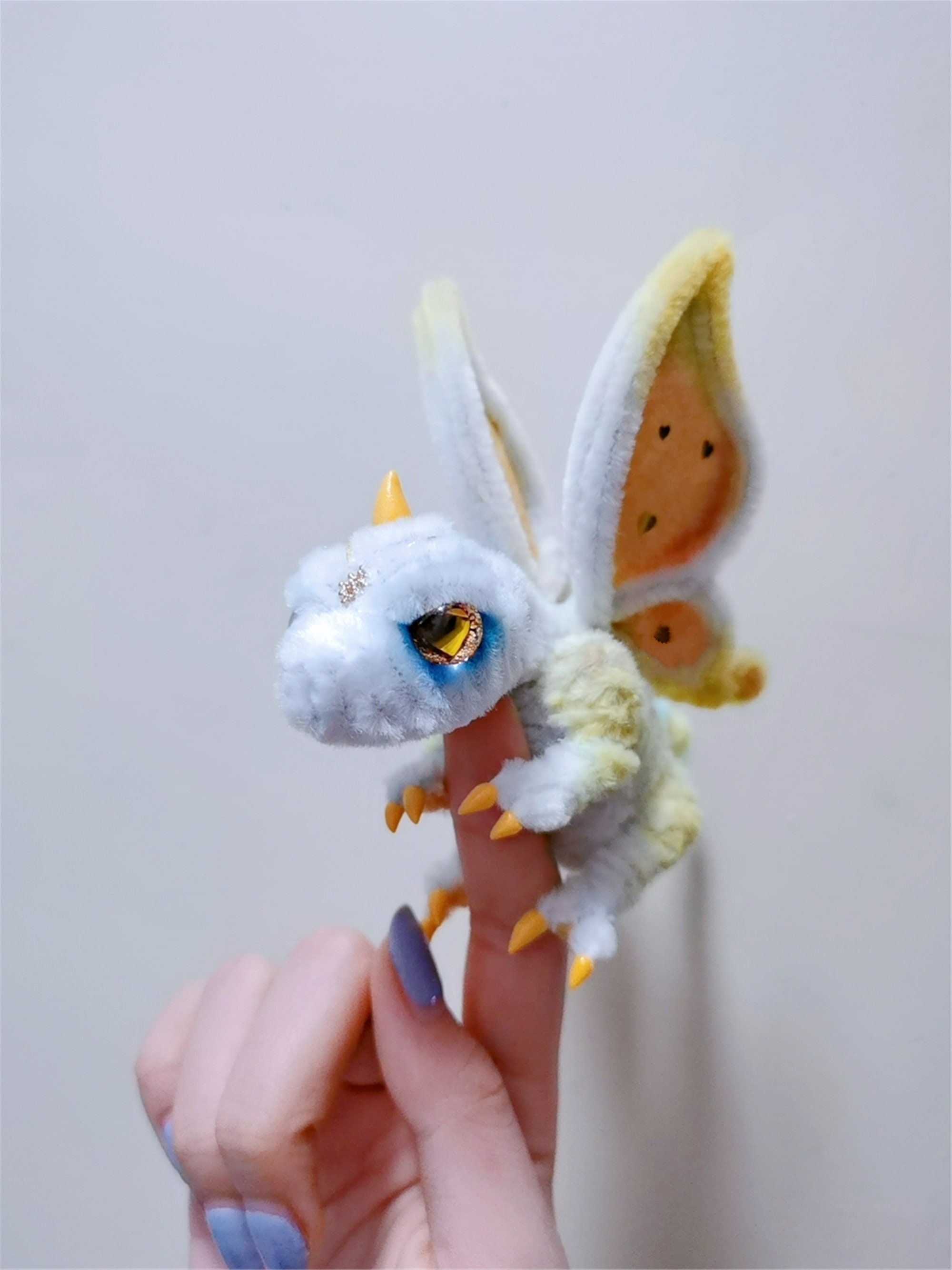 Mini Dragon Dolls,plush Dragon Toys,handmade Fantasy Creature,realistic ...