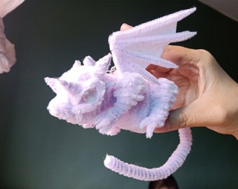 Dragon Plush Keychain - Etsy