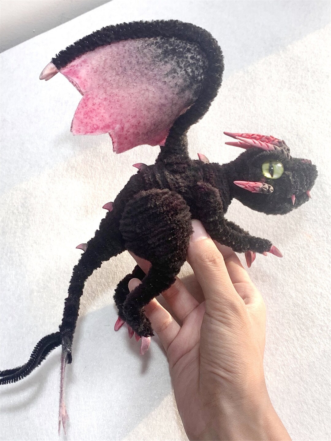 Dragon Doll,dragon Christmas Ornament,stuffed Dragon Plush Dragon Toy ...