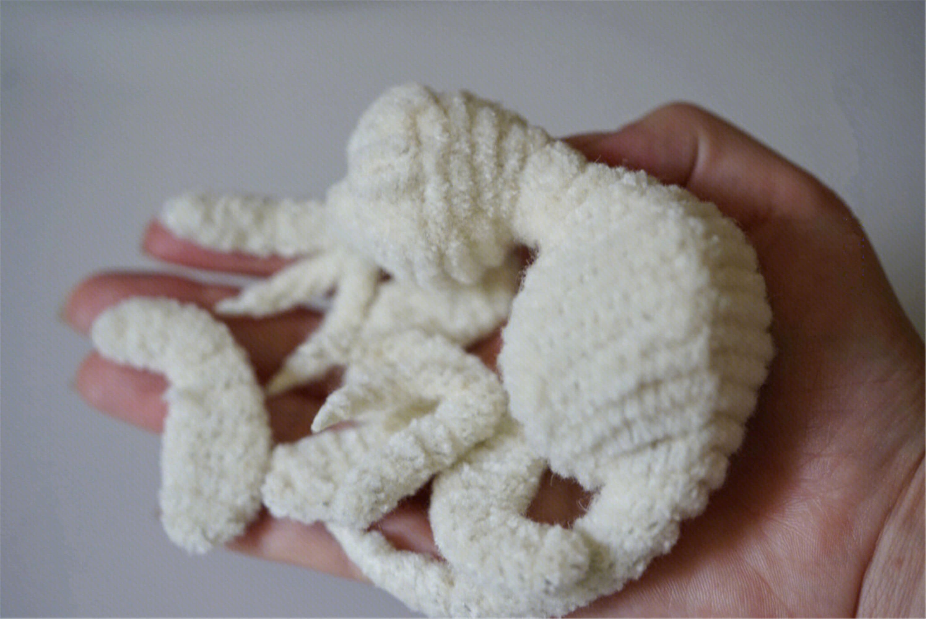 Sleepy Dragon Plush Doll,teacup Mini Babe Dragon,pink Fluffy Dragon ...