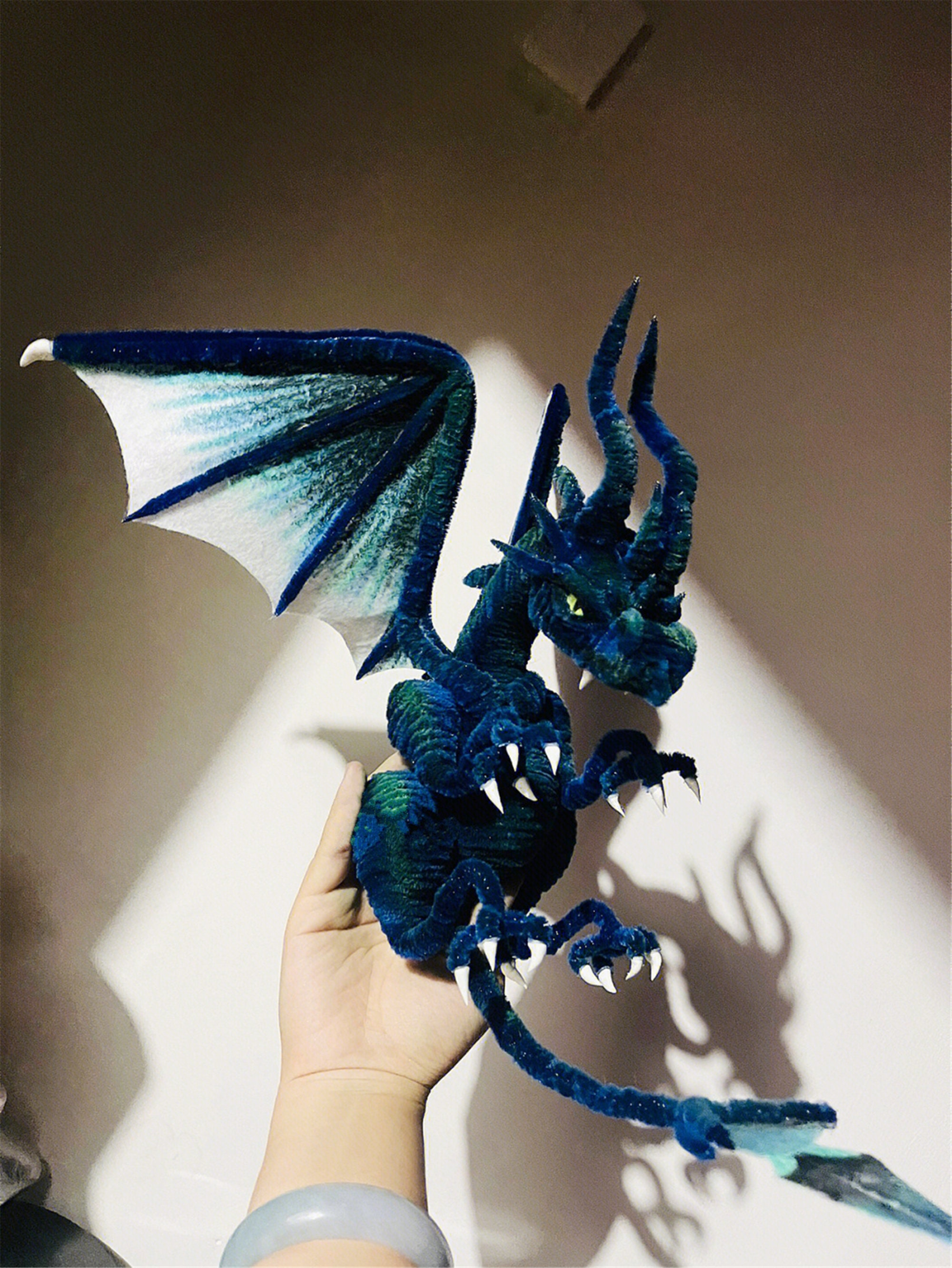 Atlantis Blue Dragon Dolls,custom Plush Dragon Toys,personalized ...