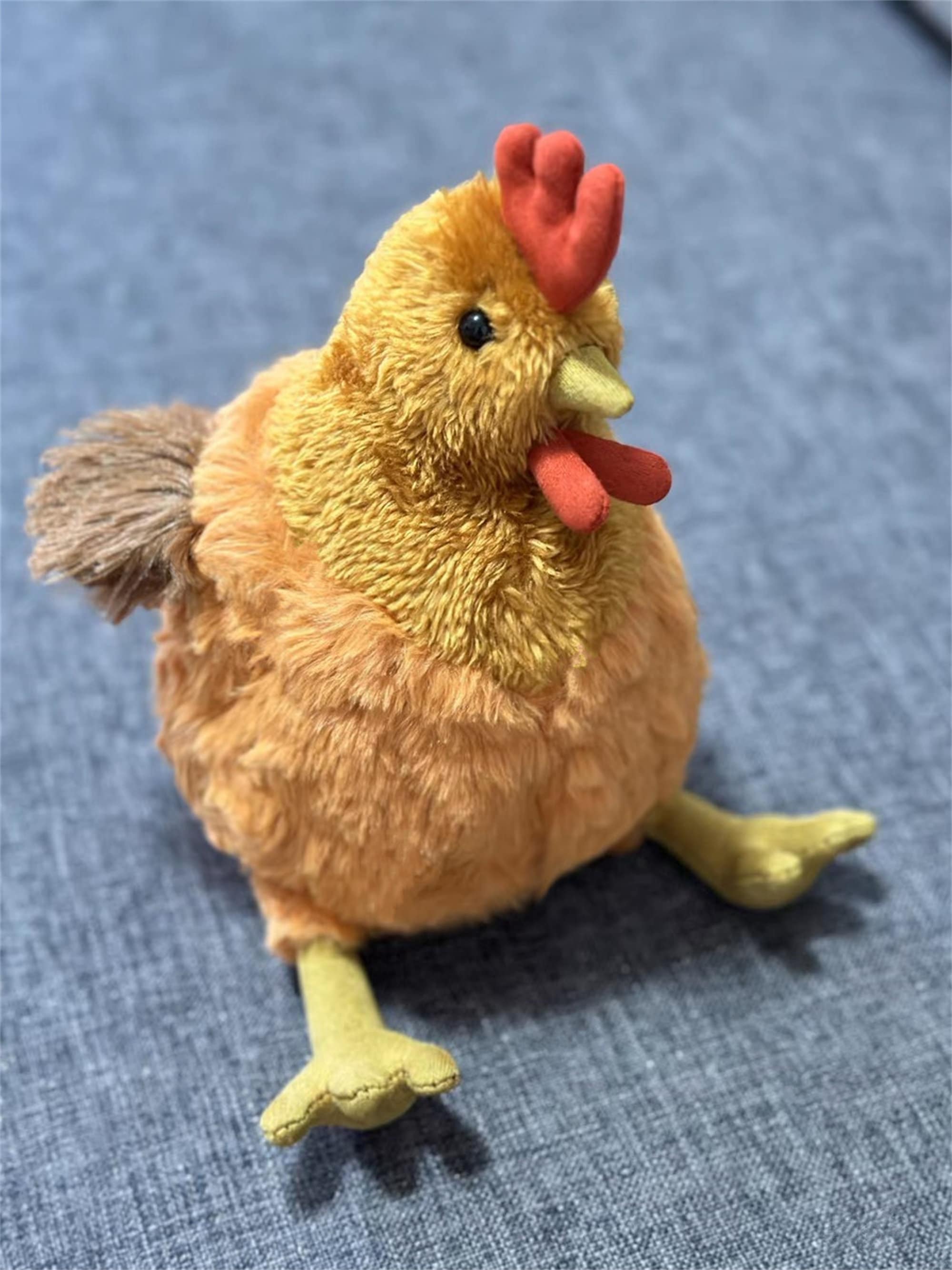 Realistic Chicken Plush Doll,crochet Cute Simulation Chickens Dolls ...