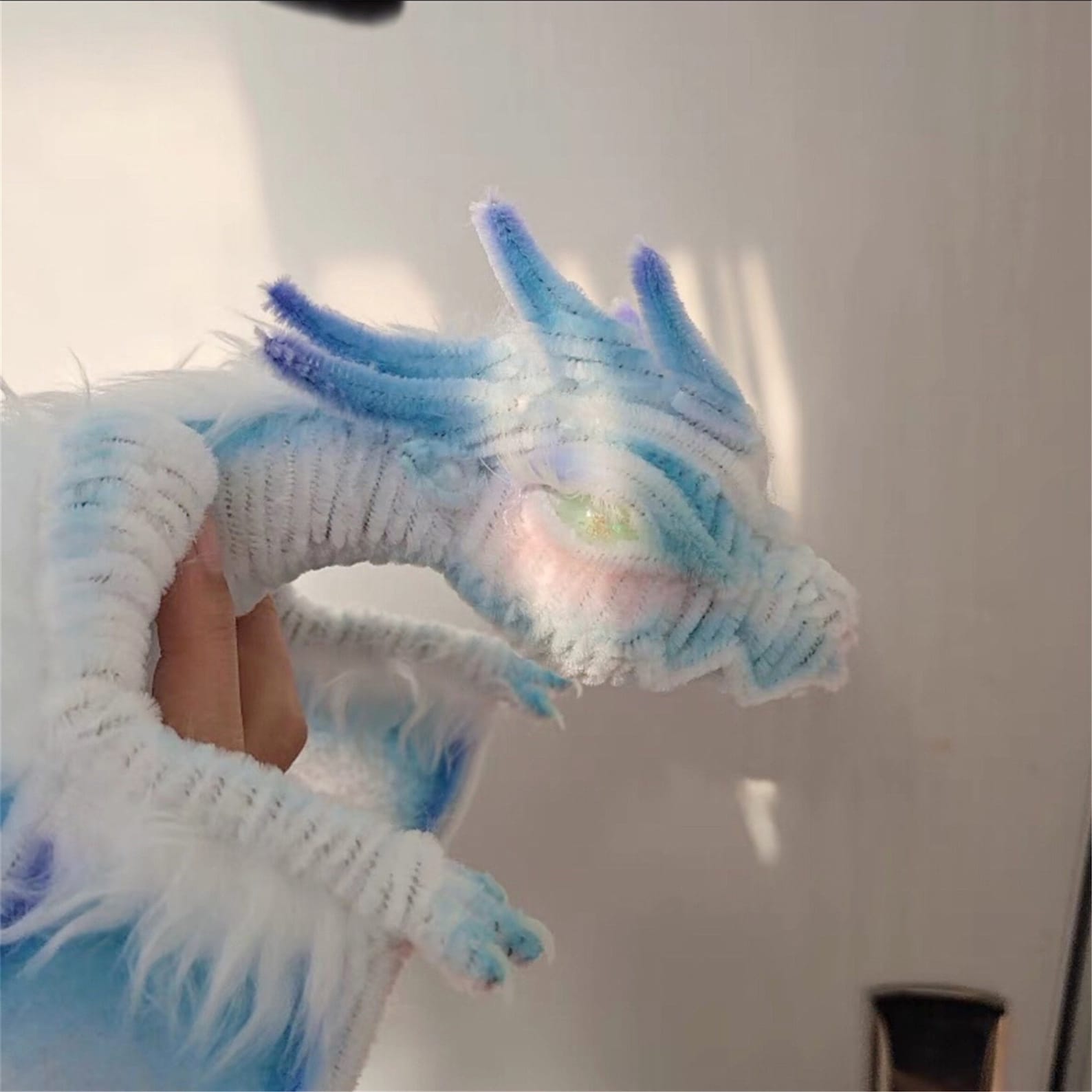 Blue Dragon Doll,custom Pink Plush Dragon Toy,personalized Realistic ...