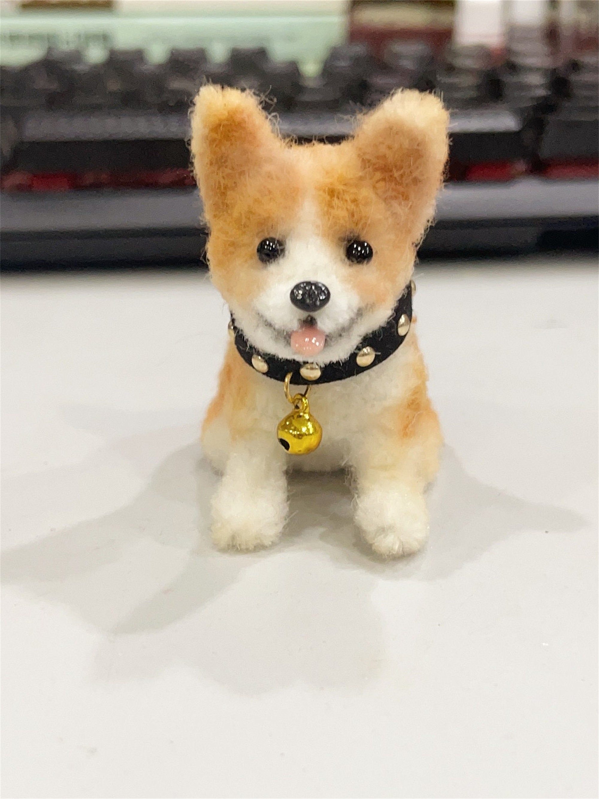 Micro Corgi Doll,corky Ragdoll Prop Pet Dog,crochet Dog,plush Dogs ...