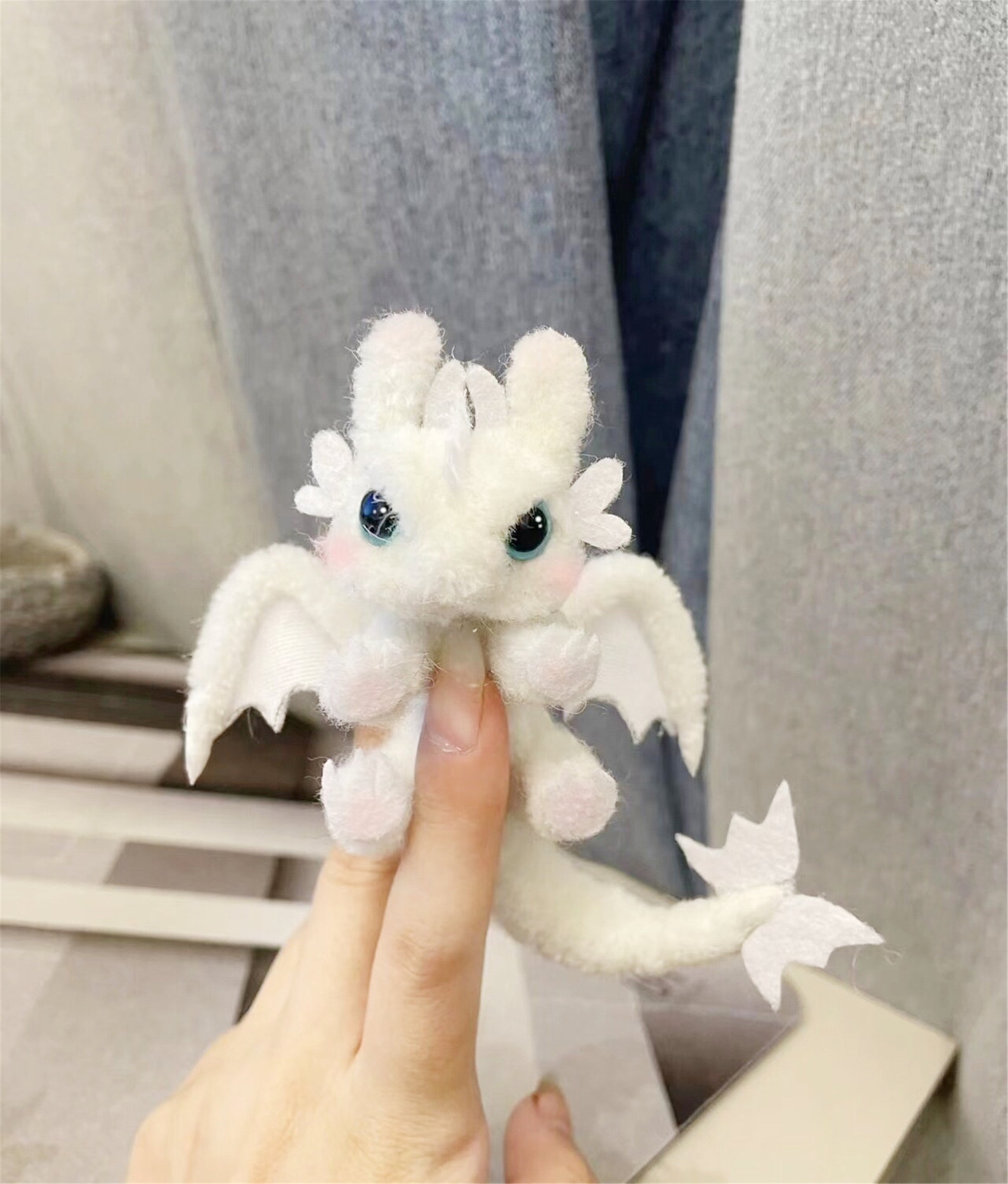 Cute Dragon Dolls,plush Dragon Toys,handmade Fantasy Creature,fantasy ...