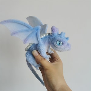 Mini Cute Dragon Doll Furry Pet Ragdoll Pendants,custom Plush Dragon ...