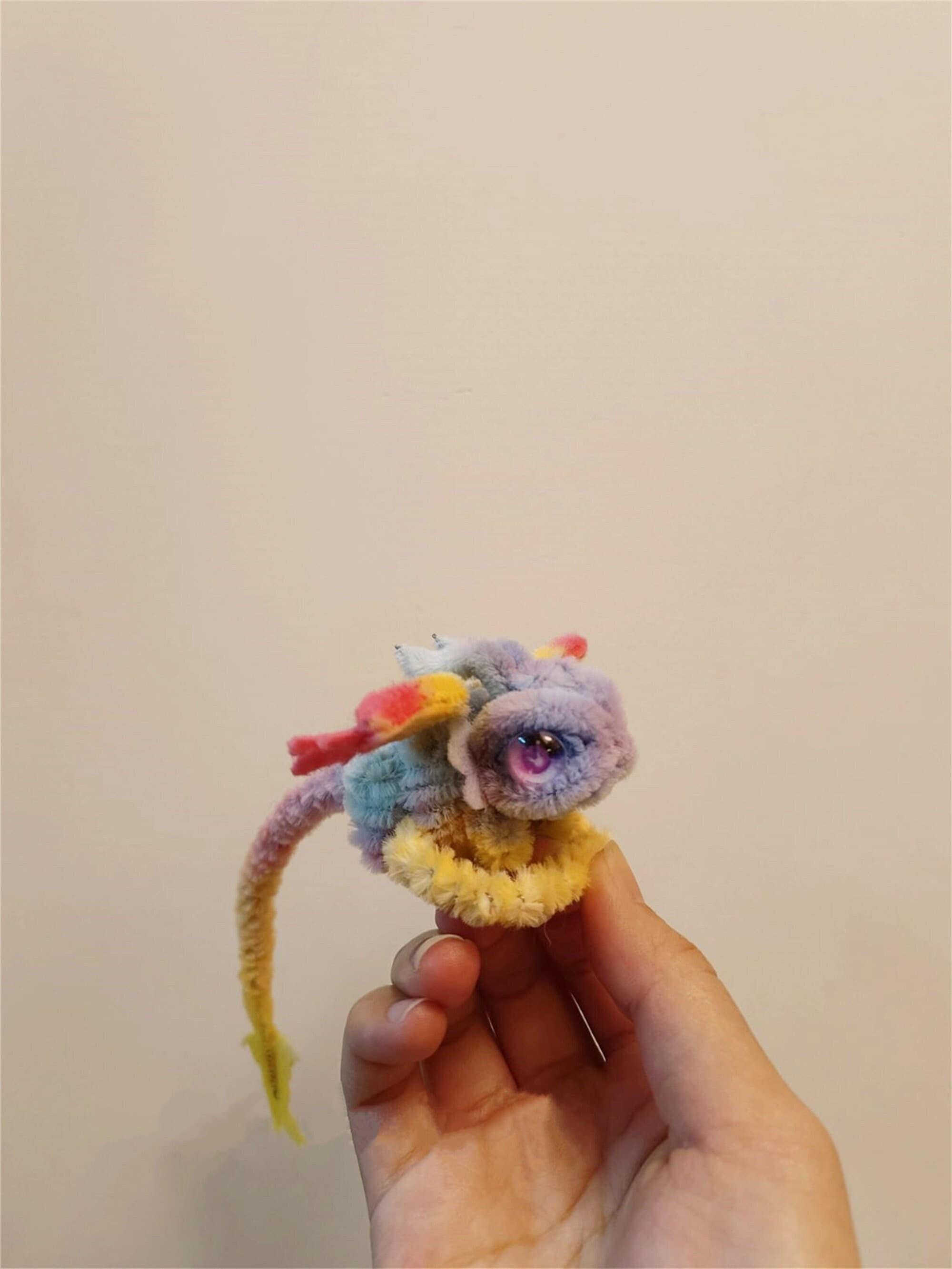 Rainbow Dragon Dolls,baby Dragon, Plush Dragon Toys,handmade Fantasy ...