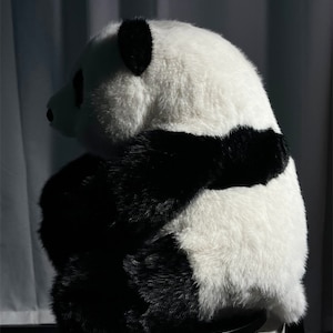 Realistic Brown Panda Plush Dolls,handmade Dolls,fantasy Creature Toys ...