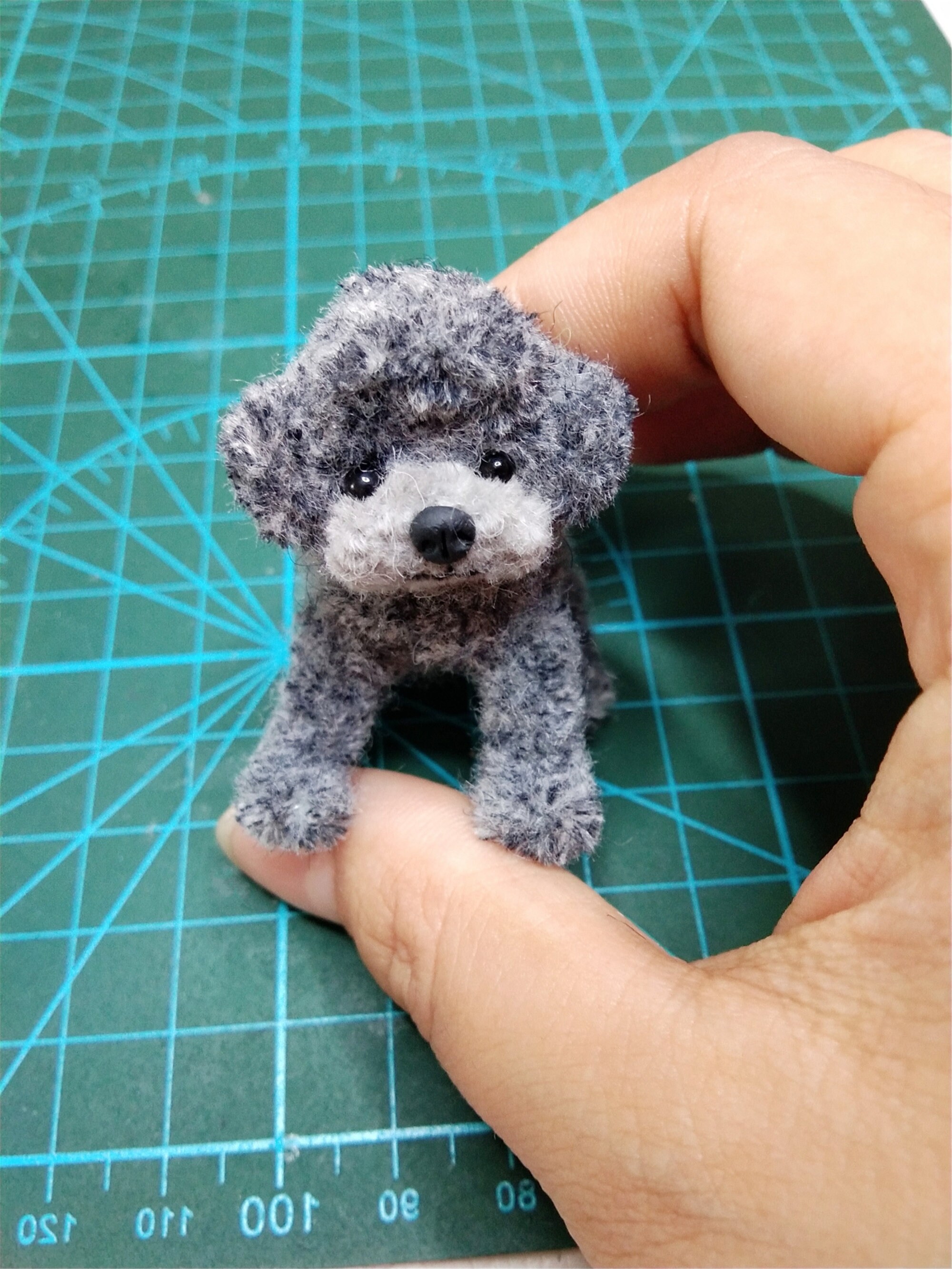 Miniature Brown Teddy Dog Toy,standard Schnauzer Pet Dogs,poodle ...