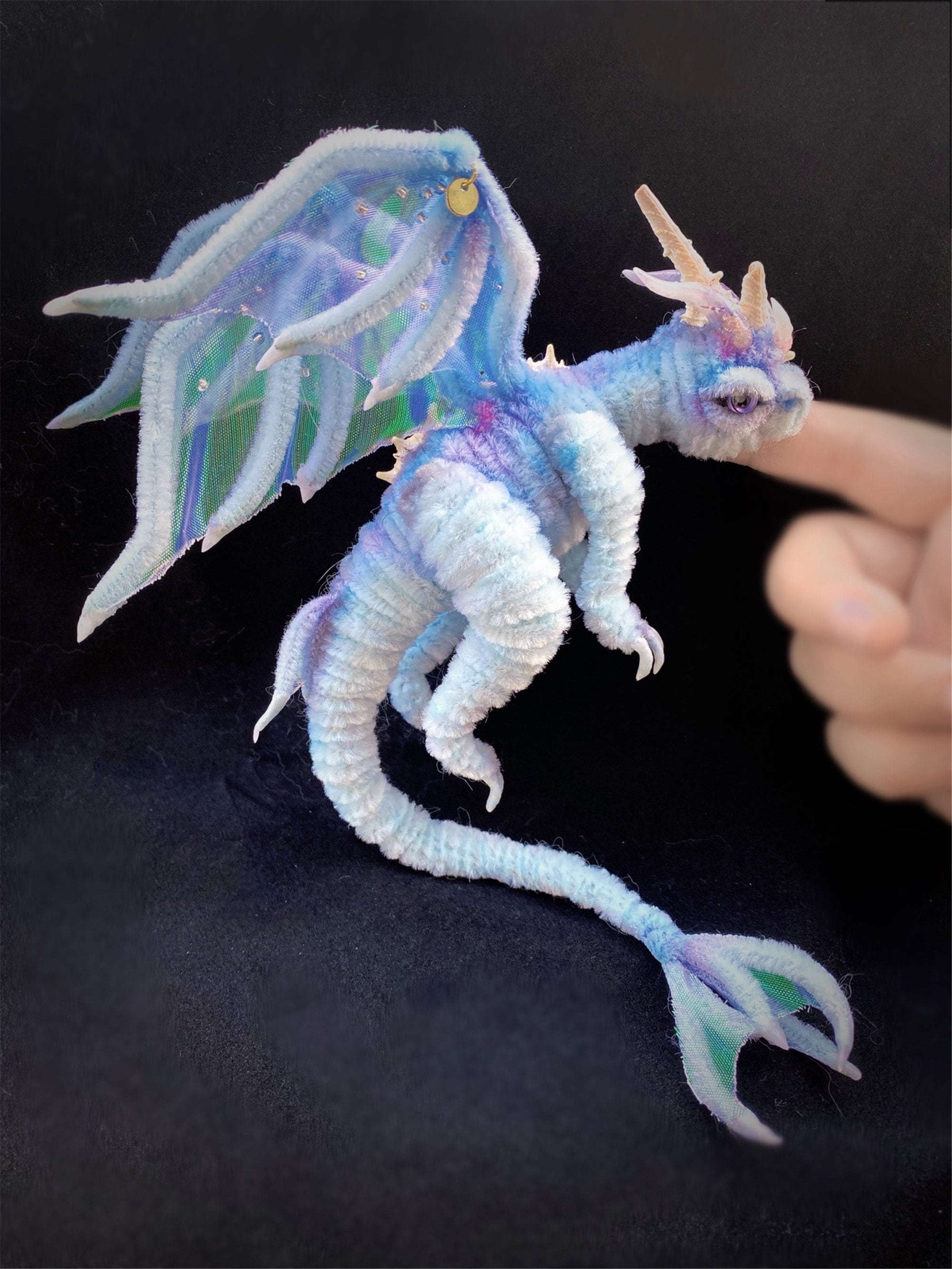 Phantom Dragon Dolls,custom Plush Dragon,personalized Realistic Fantasy ...