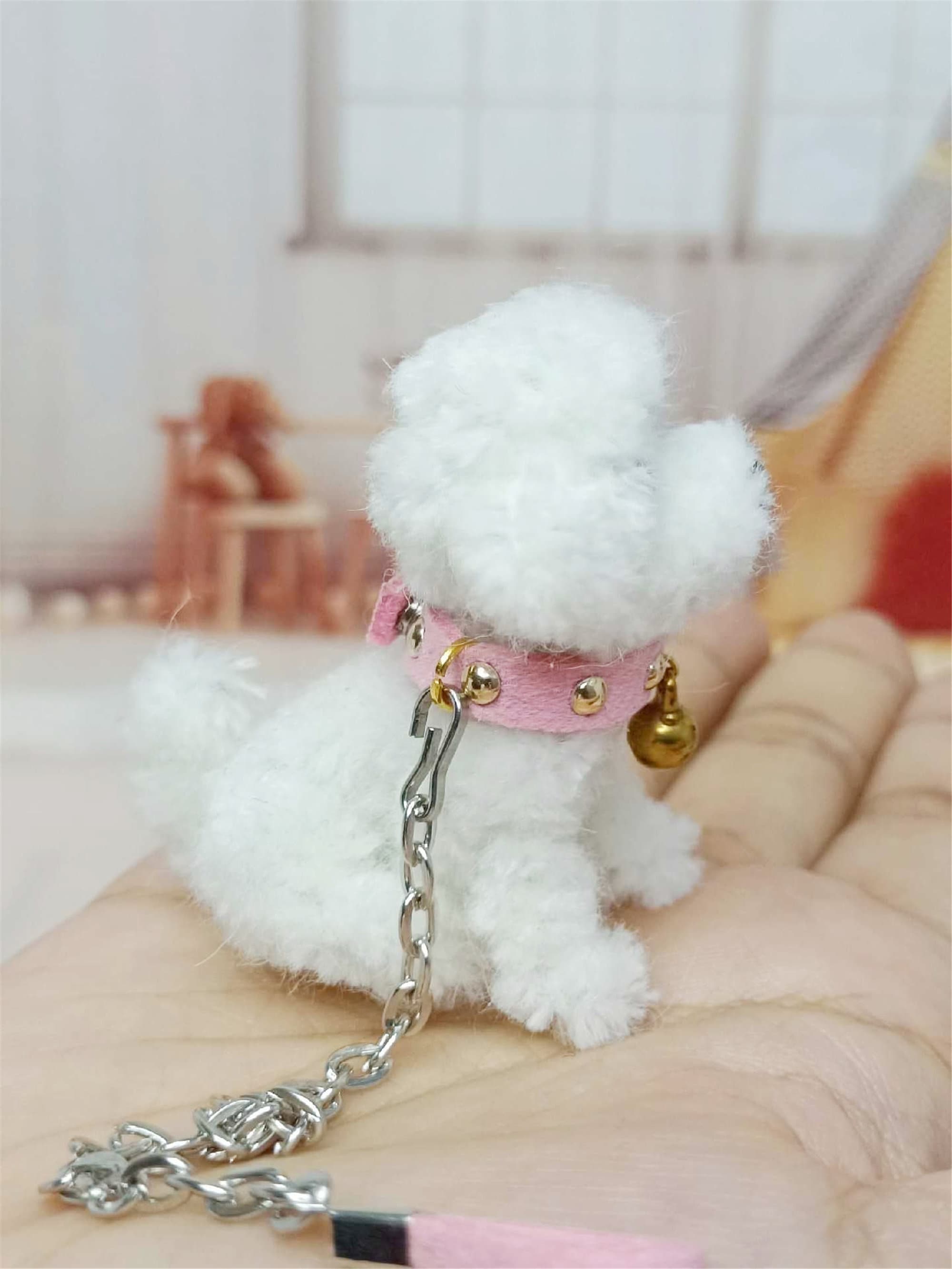 Miniature Pet Dog,felt Poodle Ragdoll,doll Prop Pet Dog,crochet Dog ...
