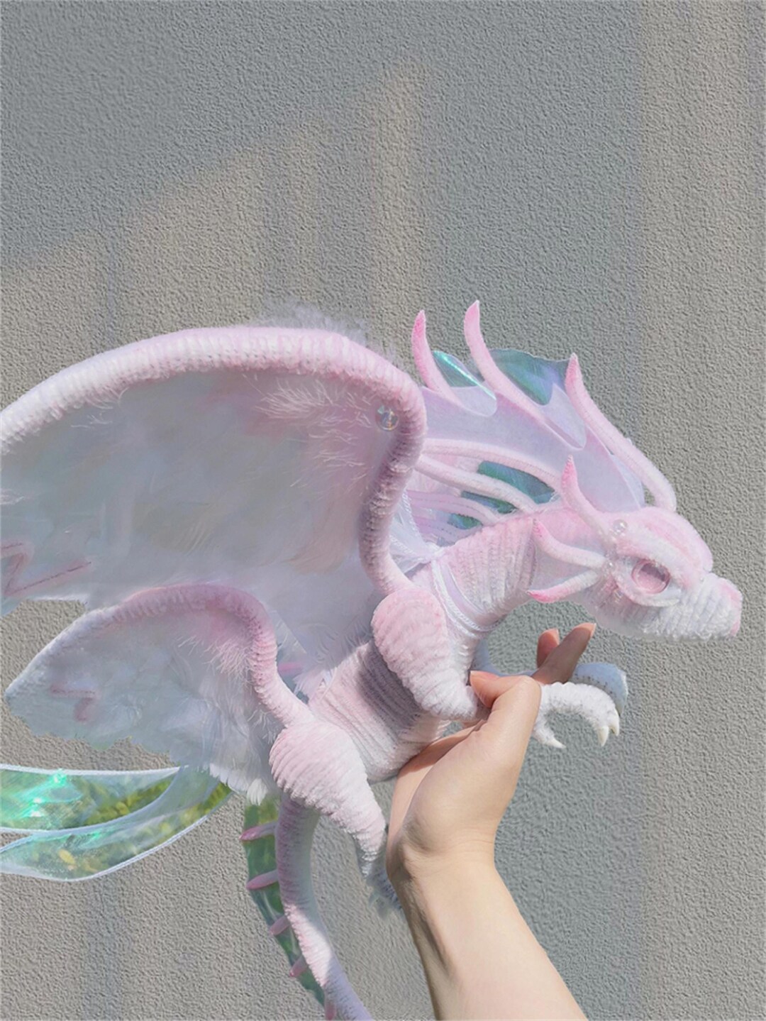 Pink Dragon Dolls, Fairy Dragon Doll, Custom Dragon Toys,personalized ...