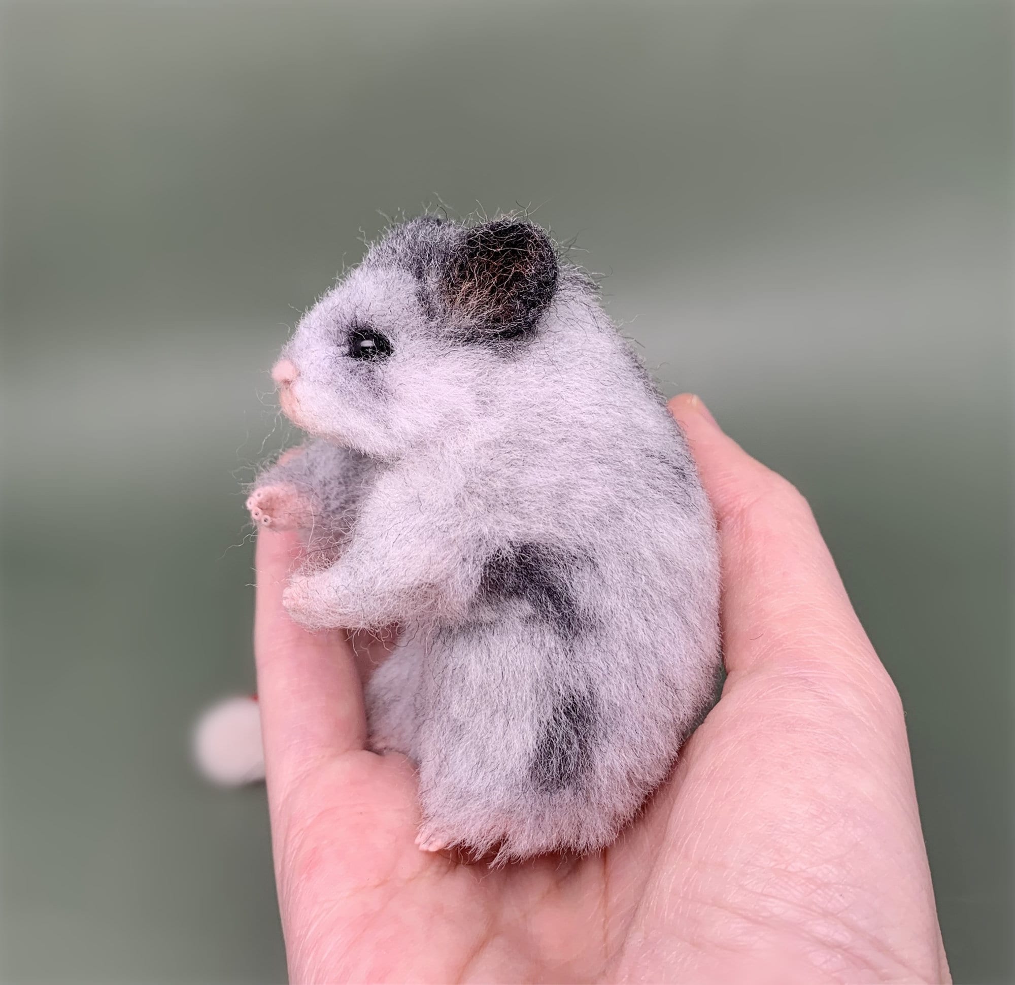 Hamster Plush Doll,felt Mice,realistic Fantasy Creature Doll Ornament ...