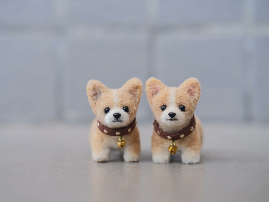 Micro Corgi Ragdoll,corky Doll Prop Pet Dog,crochet Dog,plush Dogs ...