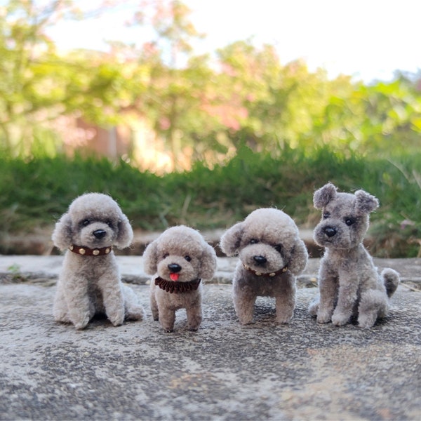 Realistic Toy Poodle Plush - Etsy