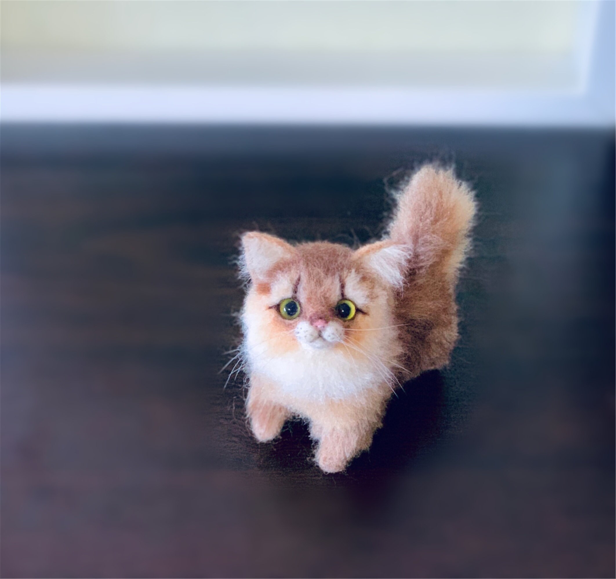 Pastoral Cat Doll,felt Persian Cat Ragdoll,crochet Cat,plush Cats ...