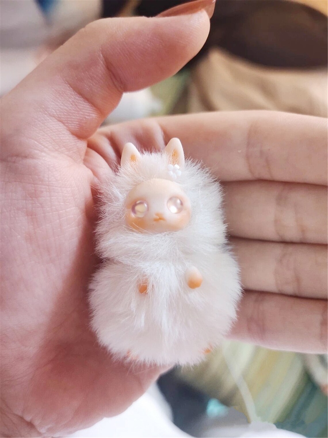 Fantasy Creature in Handmini Rabbit Dollplush Fox Toycustom - Etsy