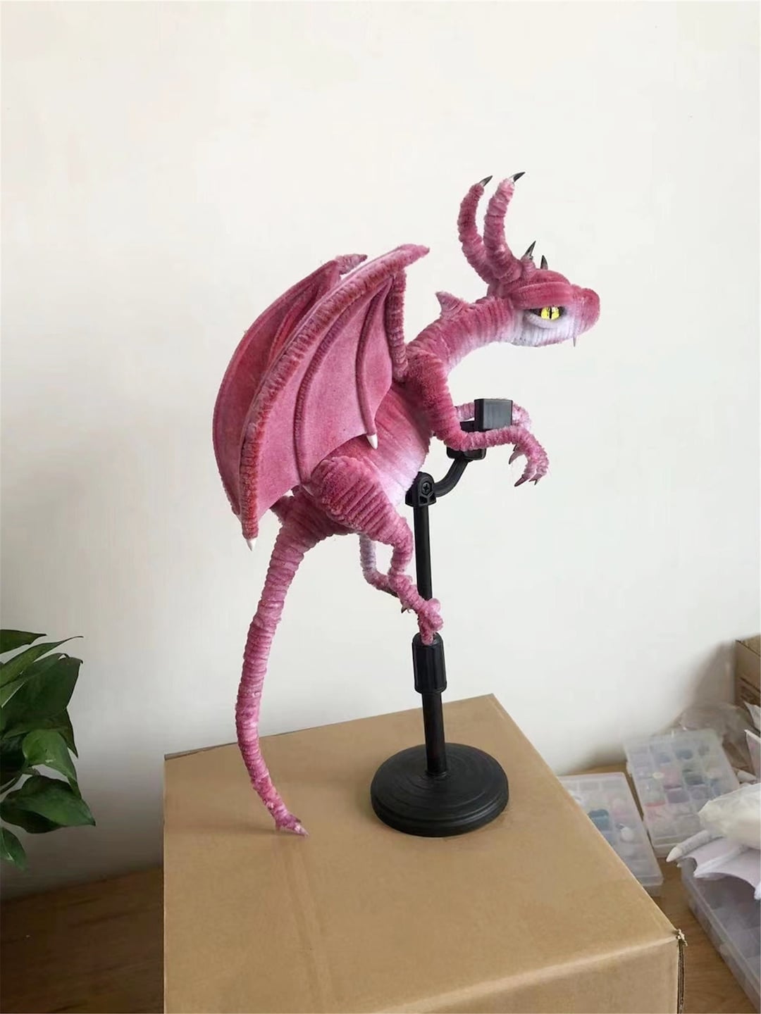 Red Dragon Dolls,custom Pink Babe Plush Dragon Toys,personalized ...