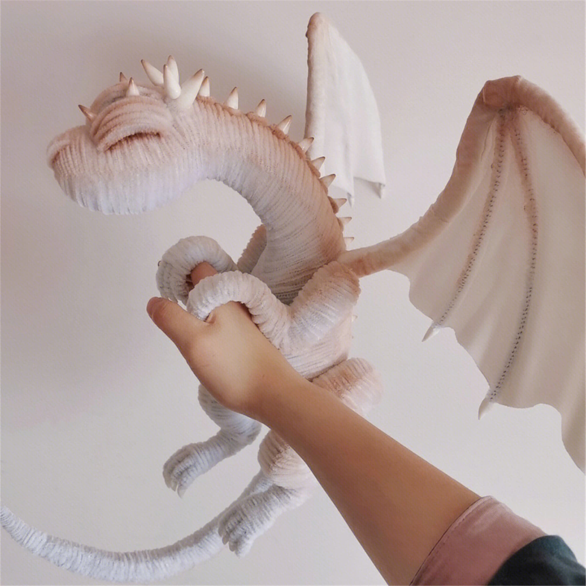 Brown Dragon Doll Furry Pet,custom Plush Dragon Toy,personalized ...