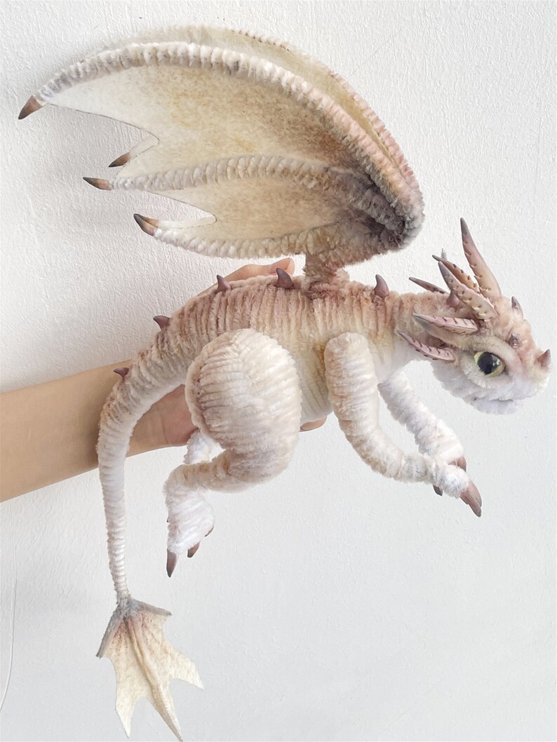 Brown Dragon Doll Furrycustom Plush Dragon Toypersonalized - Etsy