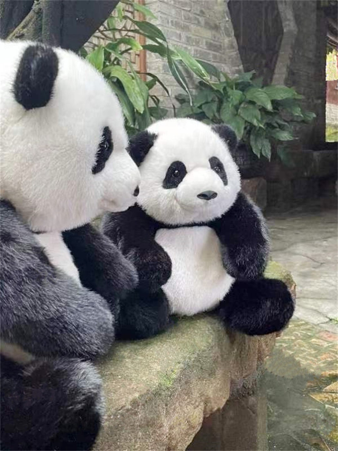 Realistic Panda Plush Dolls, Hand-sewn Cat Dolls,fantasy Creature Toys ...