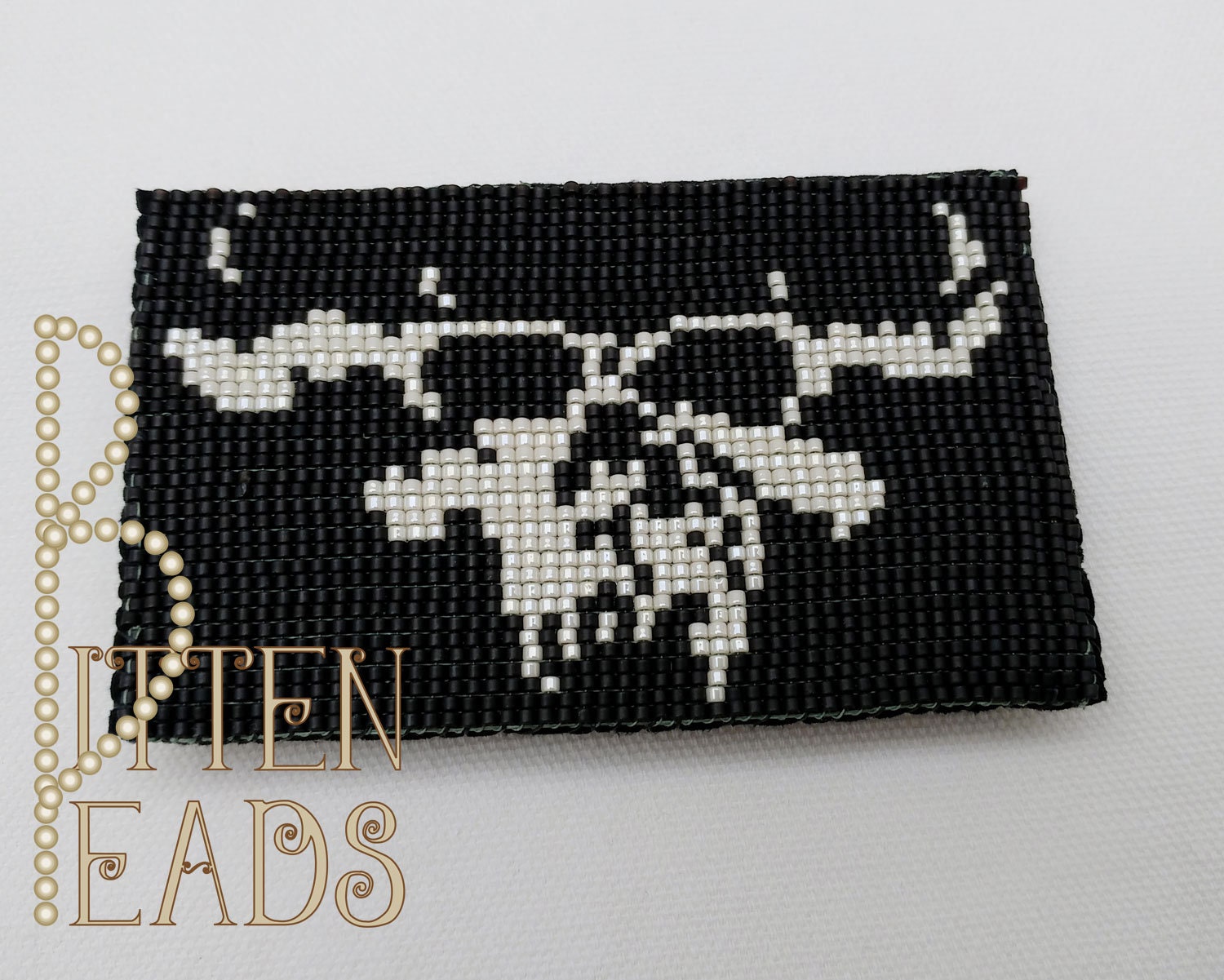 Beaded Danzig Skull Patch Misfits Samhain - Etsy