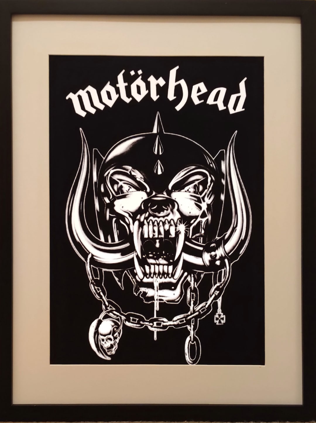 Motorhead Logo A3 Canvas Digital LED Light up Print - Etsy