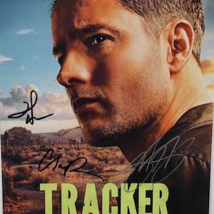 Autographed Poster T.V. Series Tracker Justin Hartley 11x17 COA - Etsy