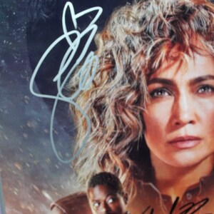 Autographed Premiere Movie Poster - Atlas - Jennifer Lopez, Simu Liu ...