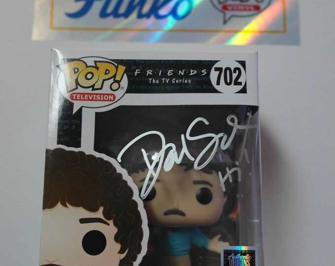 Signed Funko Pop #702 - FRIENDS - Ross Geller - David Schwimmer + COA ...