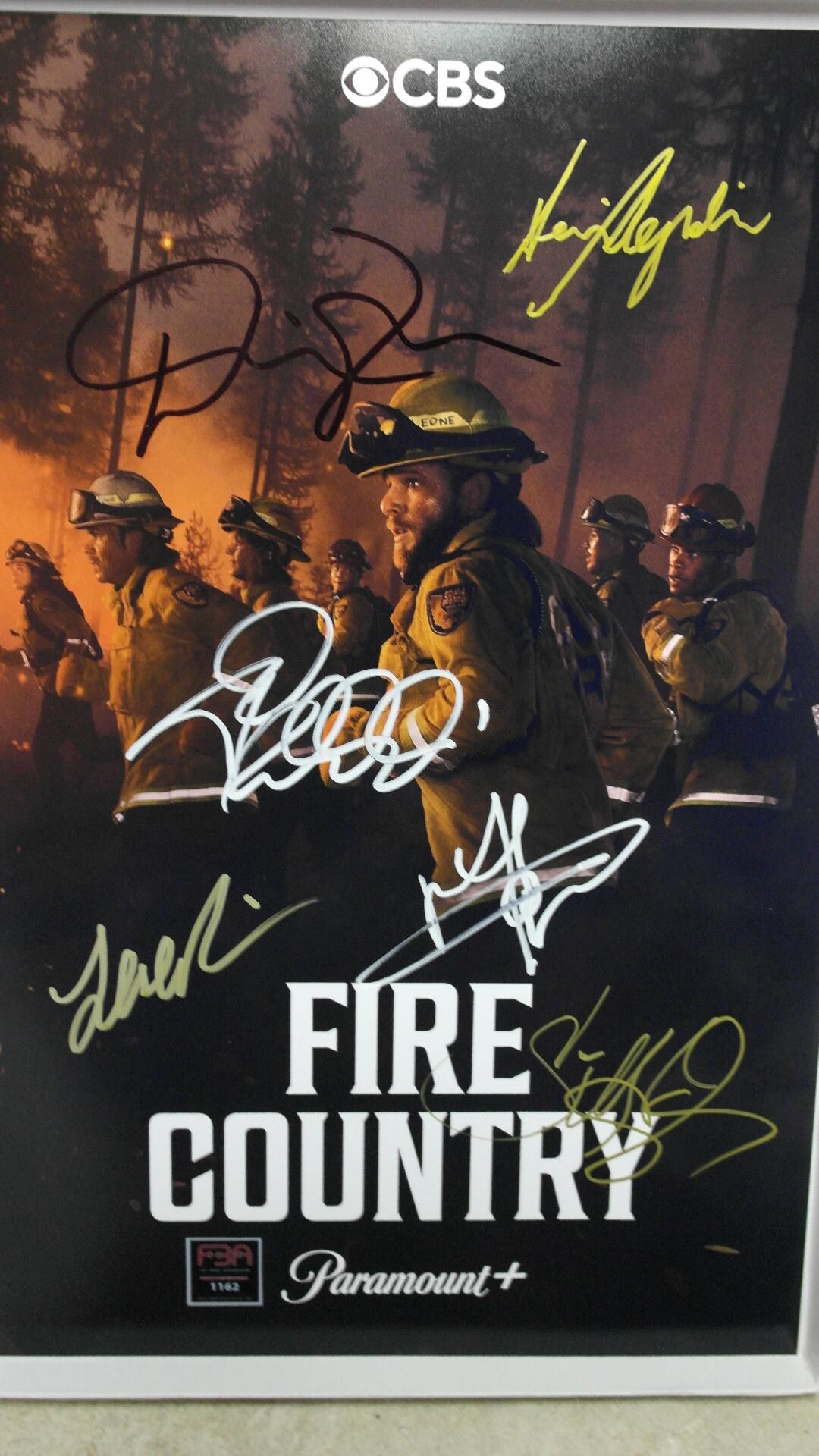 Autographed Poster - T.V. Series - Fire Country, Max Thieriot, Jared ...