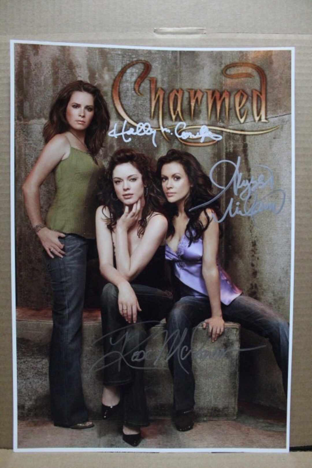 13x19 Autographed Poster TV Series Charmed 1998 COA - Etsy