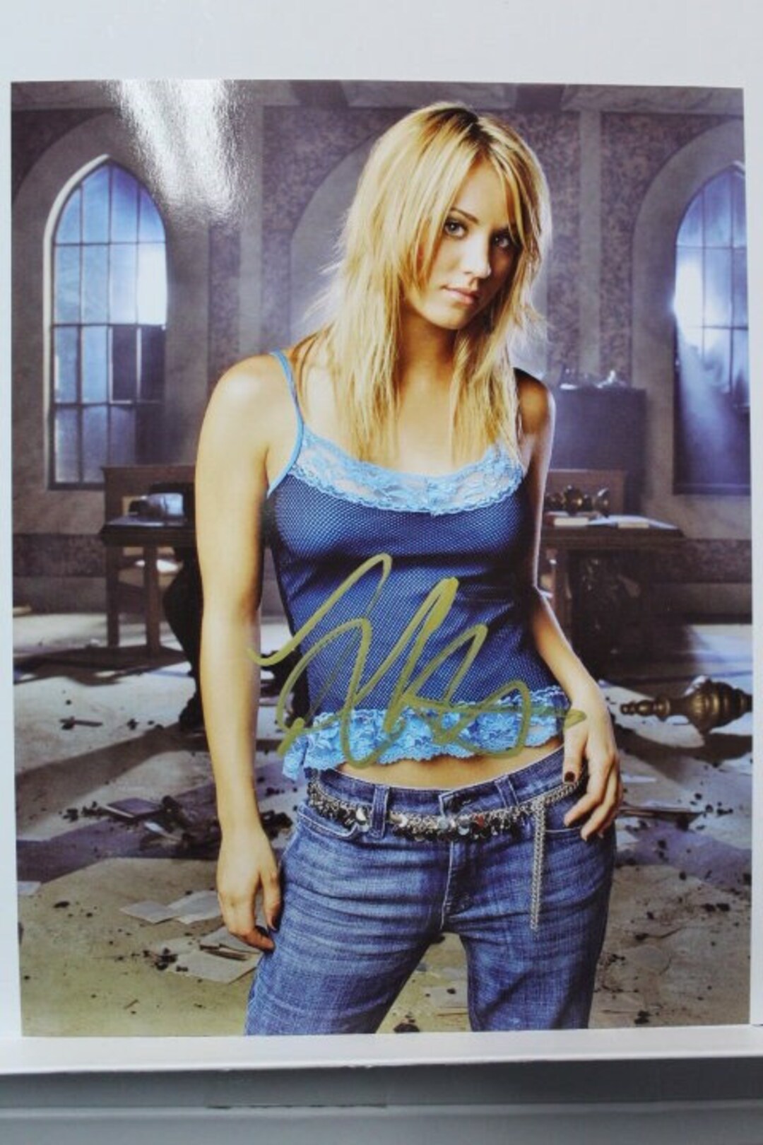 Autographed Photo Kaley Cuoco 8x10 COA - Etsy