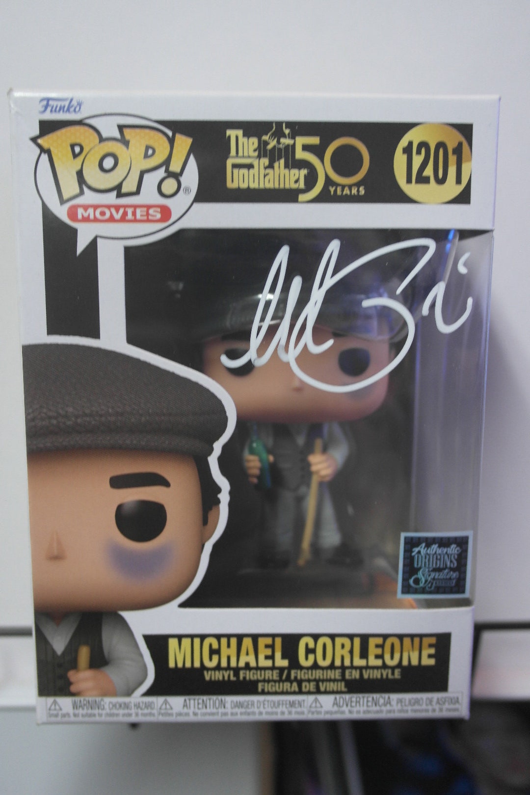 Signed Funko Pop #1201 - the Godfather - Michael Corleone - Al Pacino ...