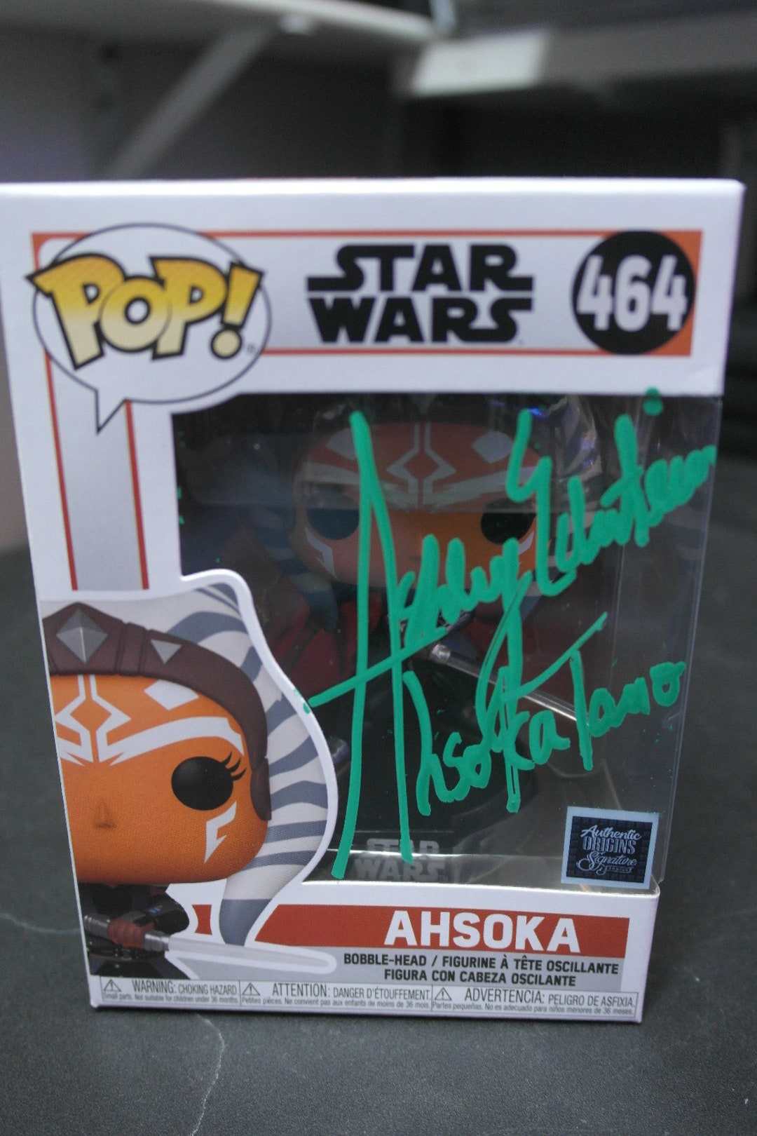 Autographed Funko Pop #454 - Star Wars - Ashley Eckstein + COA - Etsy