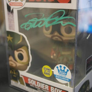 Signed Funko Pop #1408 - the Boys - Soldier Boy - Jensen Ackles ...