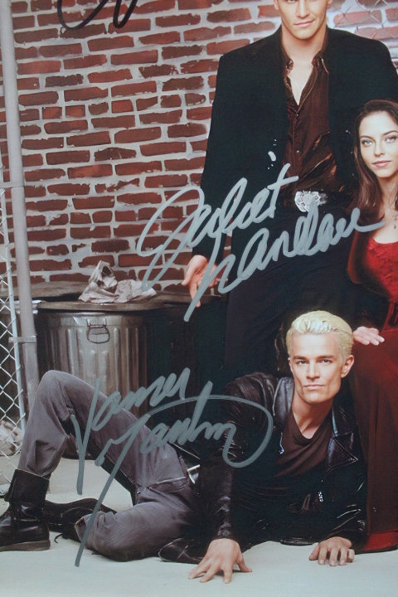 Signed Poster - Tv Series - Buffy the Vampire Slayer - Angel 11x17 ...