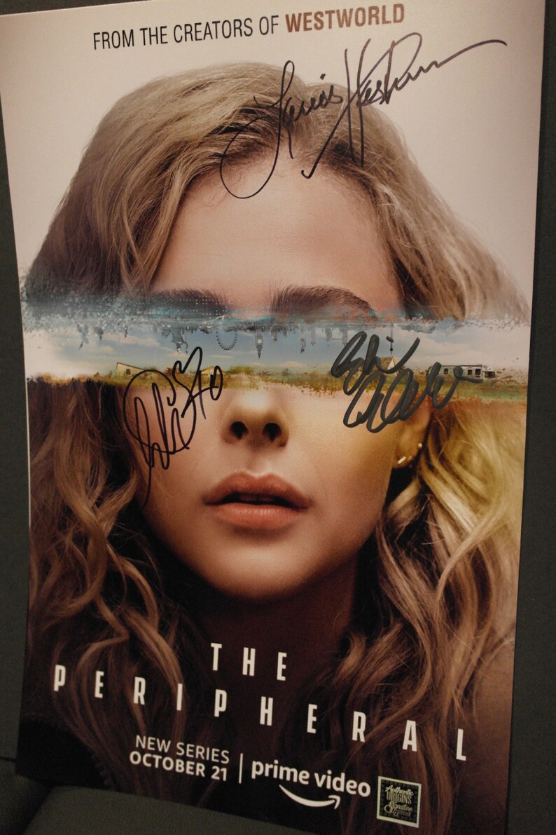 Cast Autographed Poster the Peripheral 2022 Tv Series - Etsy