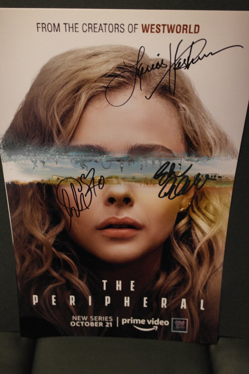 Cast Autographed Poster the Peripheral 2022 Tv Series - Etsy