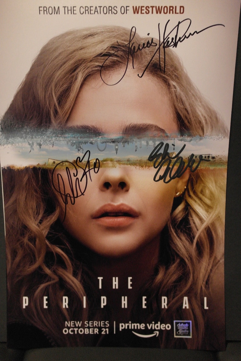 Cast Autographed Poster the Peripheral 2022 Tv Series - Etsy