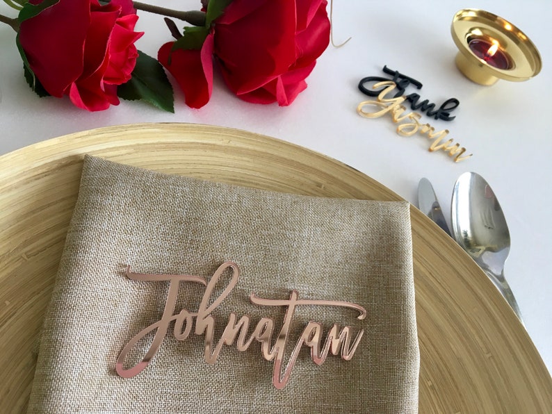 Modern Calligraphy Table Names Personalized Seating Wedding - Etsy