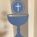 First Holy Communion Chalice Cake Topper - JHS Cake Decoration ...