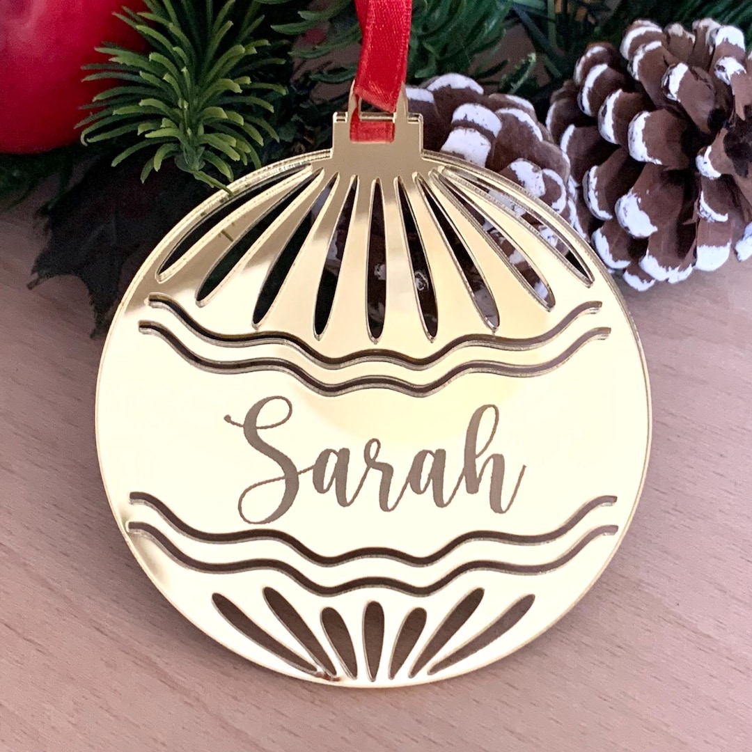 Personalized Christmas Ornaments With Custom Name - Personalized ...