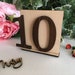 Personalized Wood Table Numbers Boho Wedding Sign Wooden Table Number ...
