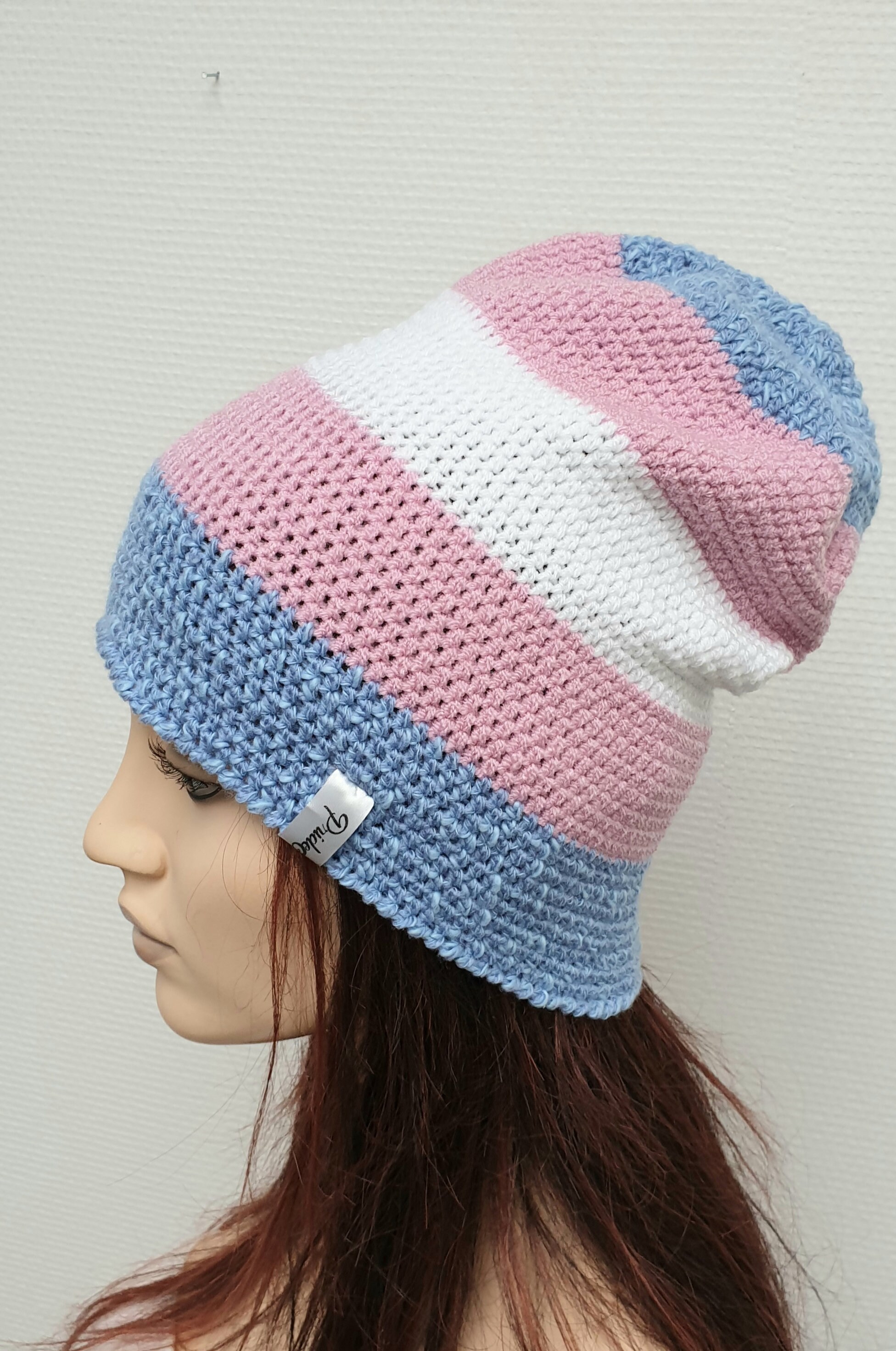 Transgender Pride Hat LGBTQ Pride Flag LGBT Gay Pride Slouchy - Etsy