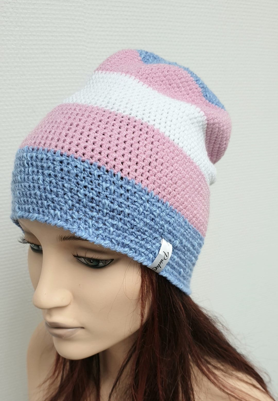 Transgender Pride Hat LGBTQ Pride Flag LGBT Gay Pride Slouchy Beanie ...