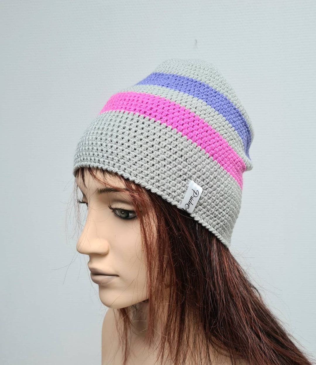 Androgynous Pride Hat LGBTQ Pride Flag LGBT Gay Pride Slouchy - Etsy
